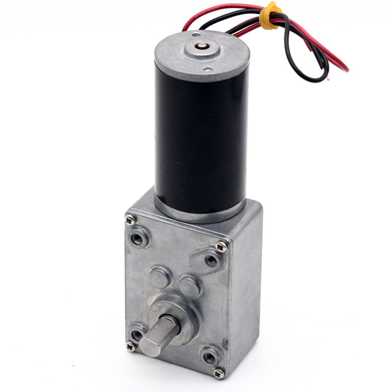 Self Locking Reduction Motor A58-31ZY 12/24V 10-470RPM High Torque ...