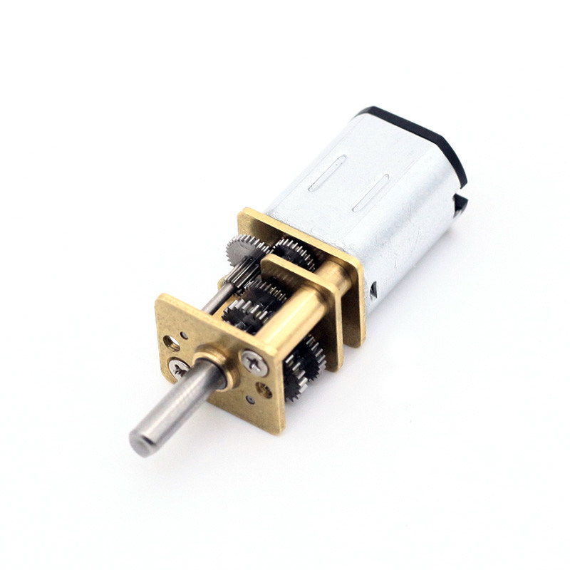 Micro motor 12mm JGA12-N20-1000 6V 10-15RPM micro DC reduction motor ...