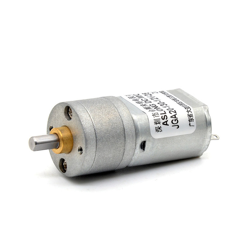 ASLONG JGA20-130 Brush Moto 12V 30RPM 1:268 Micro DC Brushed Motor Dc ...