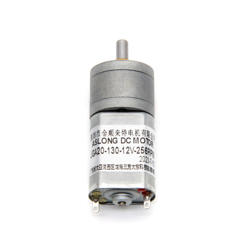 12v Dc Motor Small JGA20-130 12V 74RPM 1:107 Dc Motor Mini 20mm Dc Motor