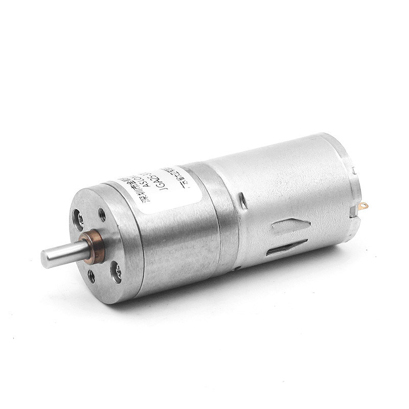 Brush Small Motor JGA25-370 24V 10RPM 1:377 370 DC Motor Brushed DC ...