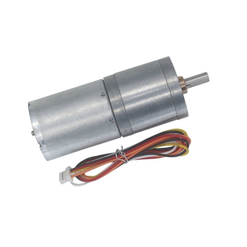 Low Noise Small Motor 12V24V JGA25-2430 DC Brushless Deceleration Motor ...