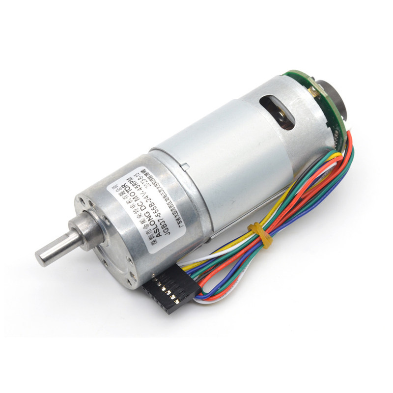 DC Motor with encoder 37mm JGB37-555B 37mm 24v motor with encoder