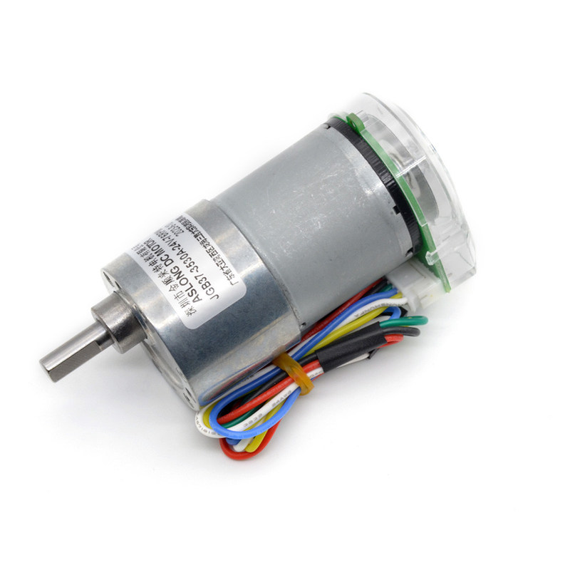 High Torque 24V 59RPM JGB37-3530A High Torque Low Speed DC Gear ...