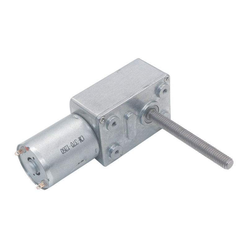 Screw Shaft Worm Self Locking Dc Motor 12 Volt High Torque 90rpm