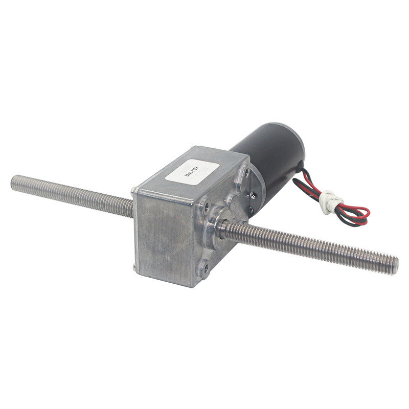 M8 Thread Orthodontics DC Worm Gear Motors Double Shaft 5840-31zy 470 rpm
