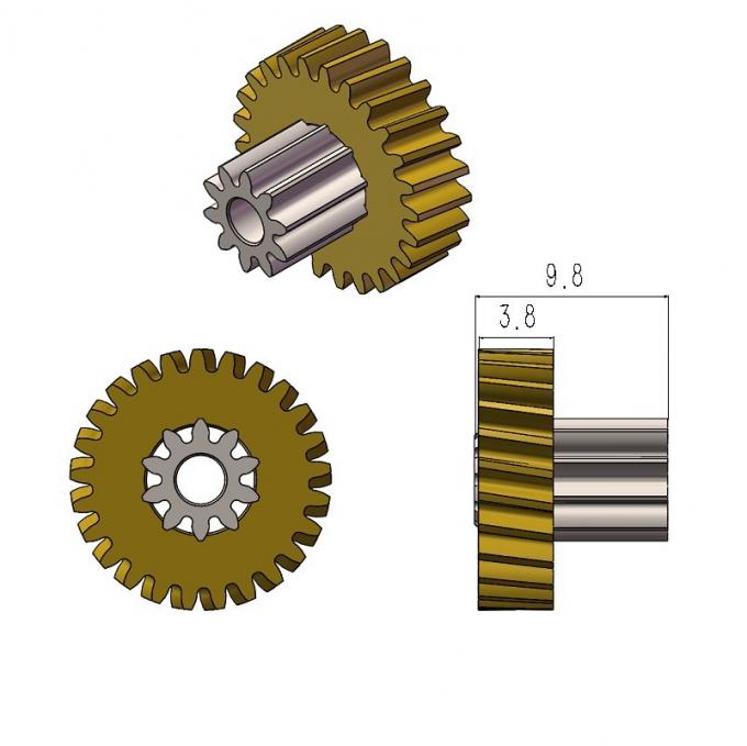 5840 31ZY Worm Gear DC Motor Accessories Self Locking Dc Motor Gears