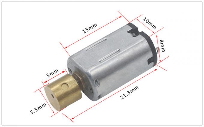 M20 Small Eccentric Vibration Motor 1.5v 3v 6v 0.4A For Adult Toy